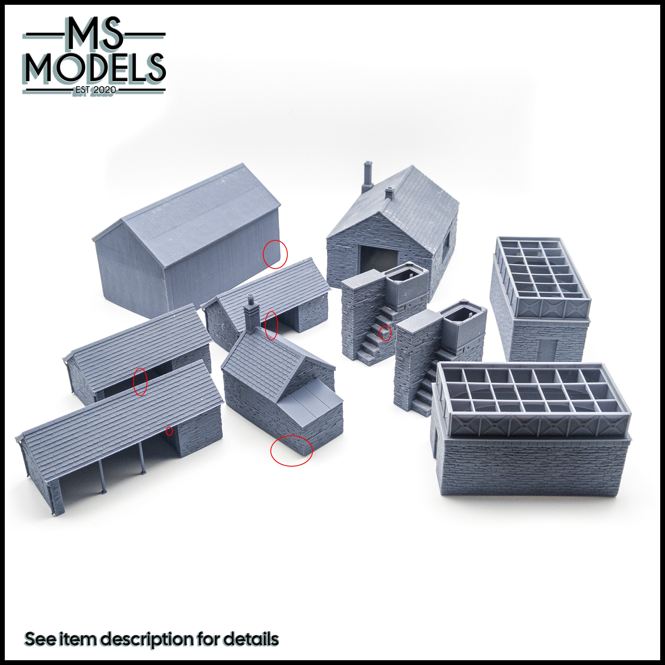 B Grade OO9 Bundle – MS Models
