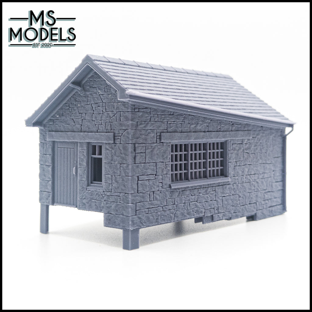 OO9/O16.5 Narrow Gauge Station Building Dolgoch Talyllyn Railway Slate ...