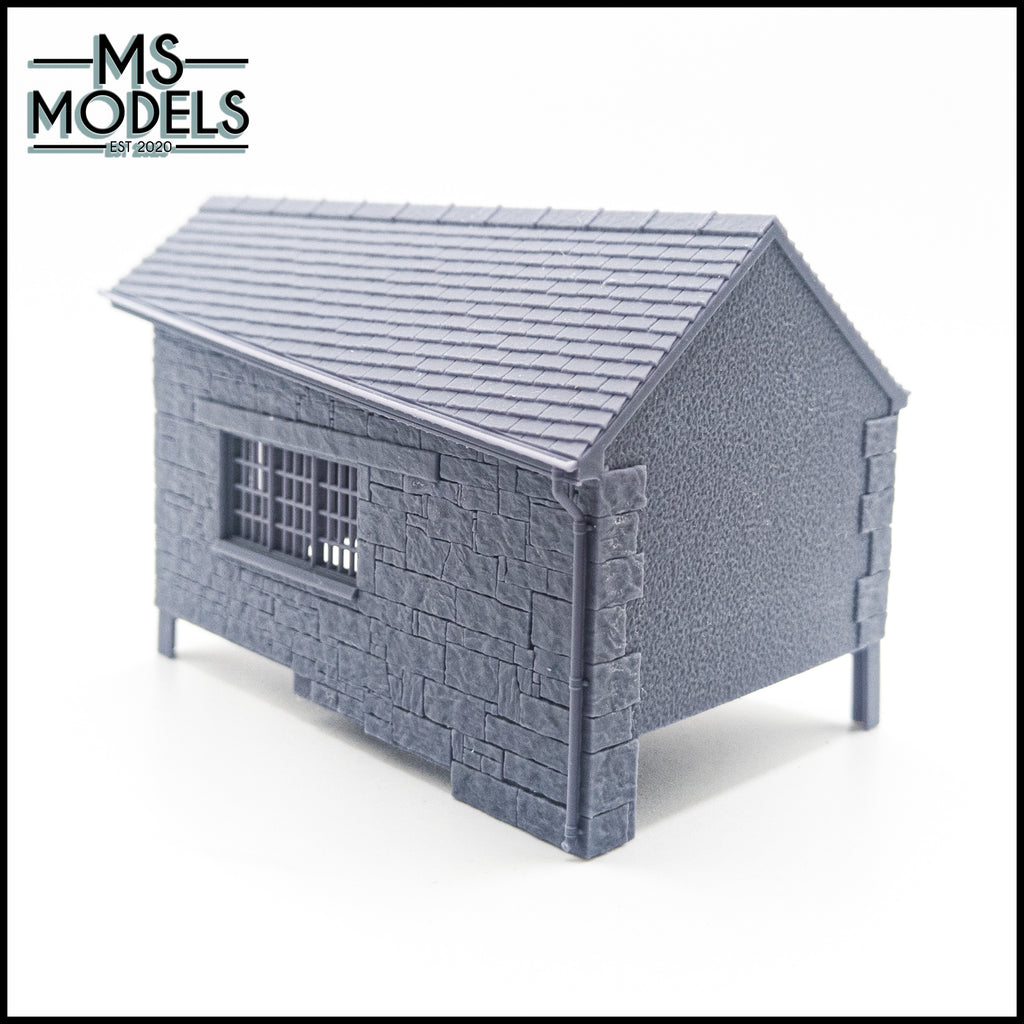 OO9/O16.5 Narrow Gauge Station Building Dolgoch Talyllyn Railway Slate ...