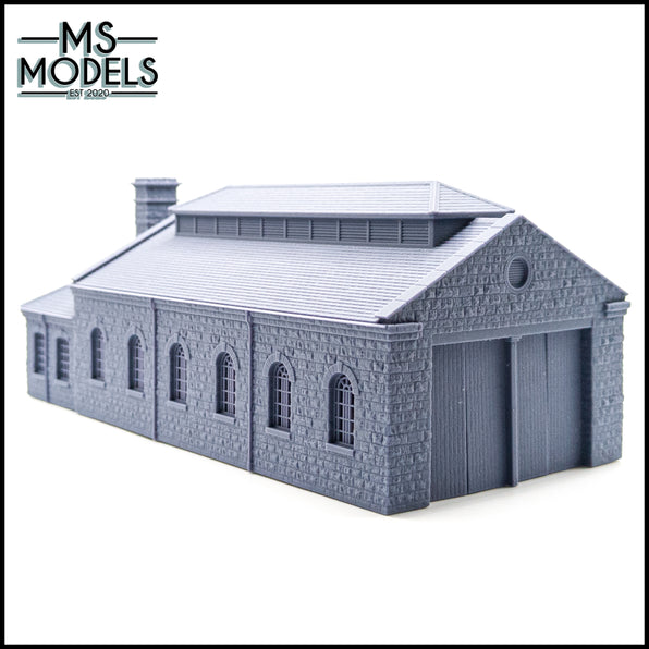MS Models - N, TT120 TT:120 OO OO9 O O16.5 NG7 Model Railway Buildings