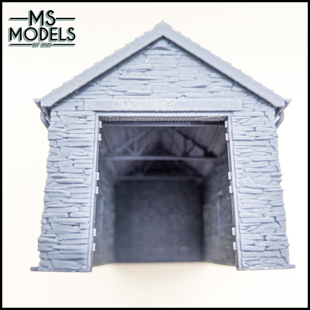 Narrow Gauge Slate Built Engine Shed – MS Models