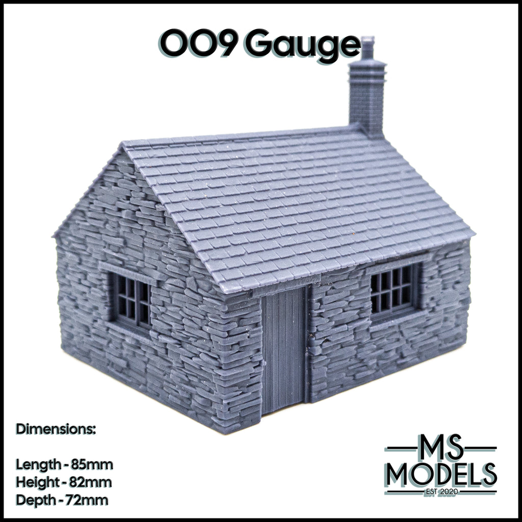 Narrow Gauge Office Building OO9 5.5mm O16.5 slate built for yards – MS ...