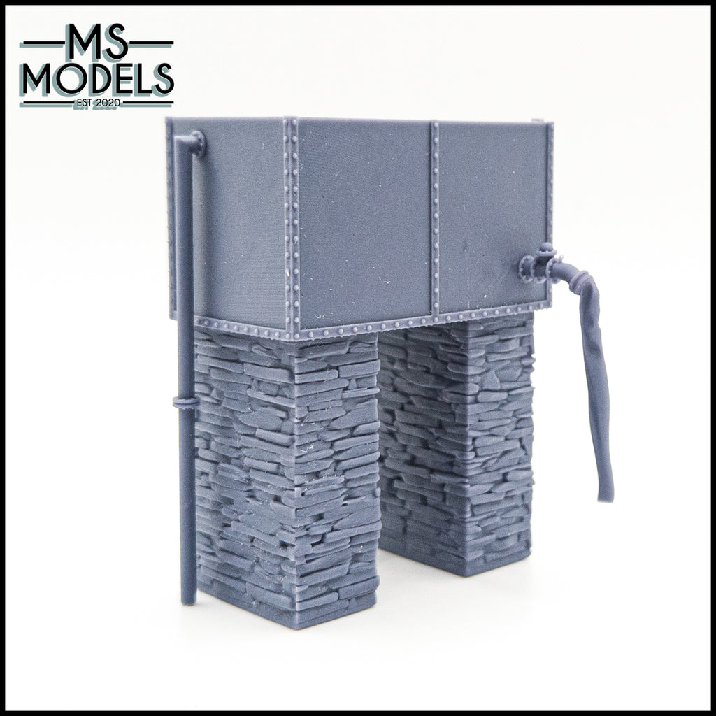 Slate Built Narrow Gauge Water Tower – MS Models