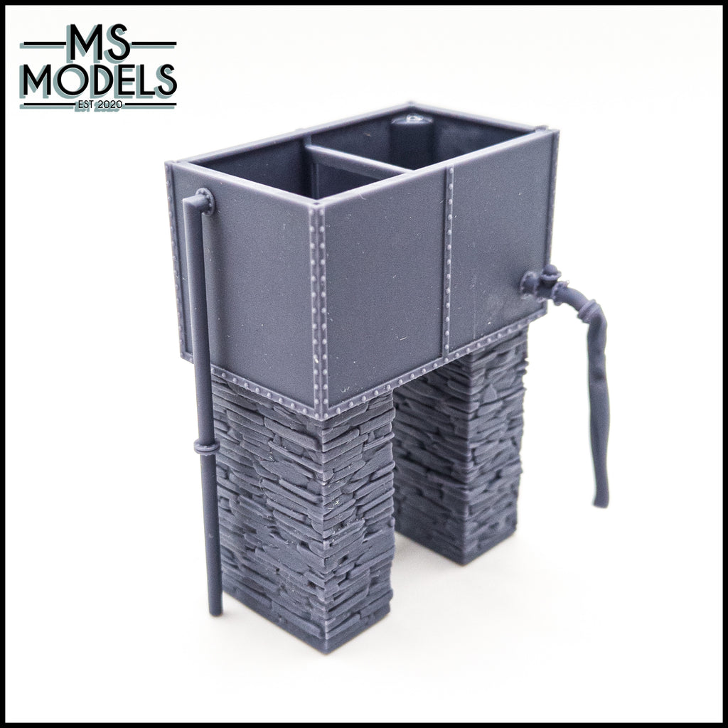 Slate Built Narrow Gauge Water Tower – MS Models