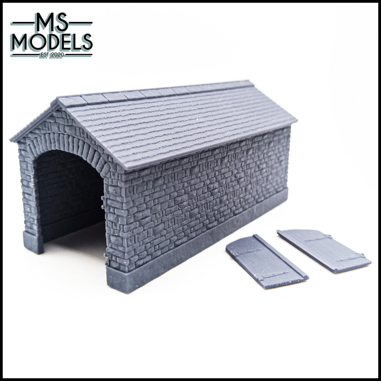 Narrow Gauge Stone Built Engine Shed – MS Models