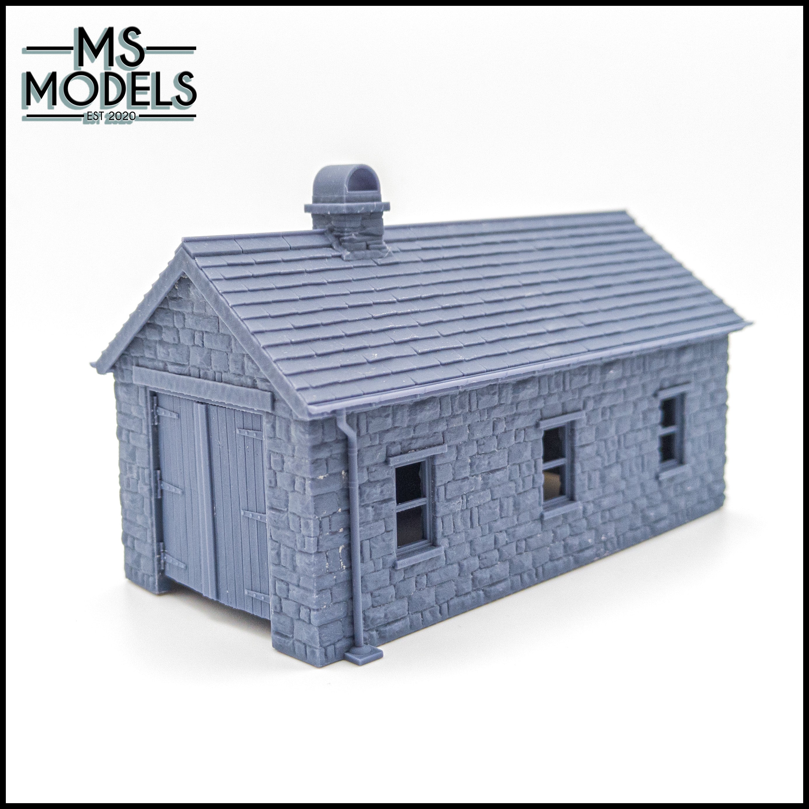 Narrow Gauge Stone Built Engine Shed – MS Models
