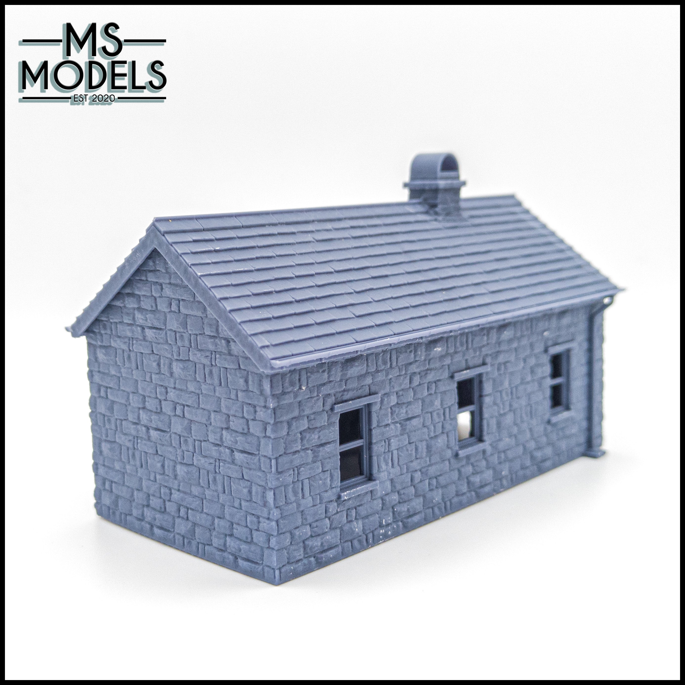 Narrow Gauge Stone Built Engine Shed – MS Models