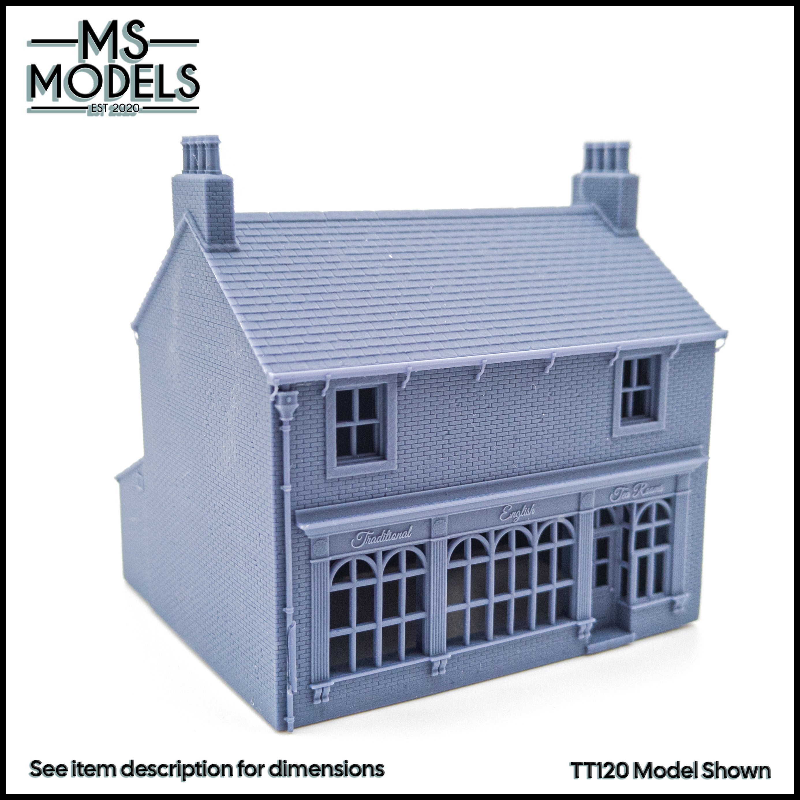 Brick Tea Rooms/Shops/Post Office – MS Models